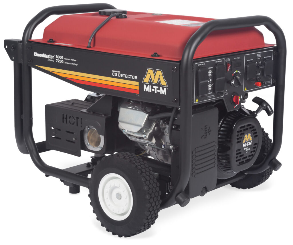8000 Watt Gasoline Portable Generator | HydroTech Environmental Solutions